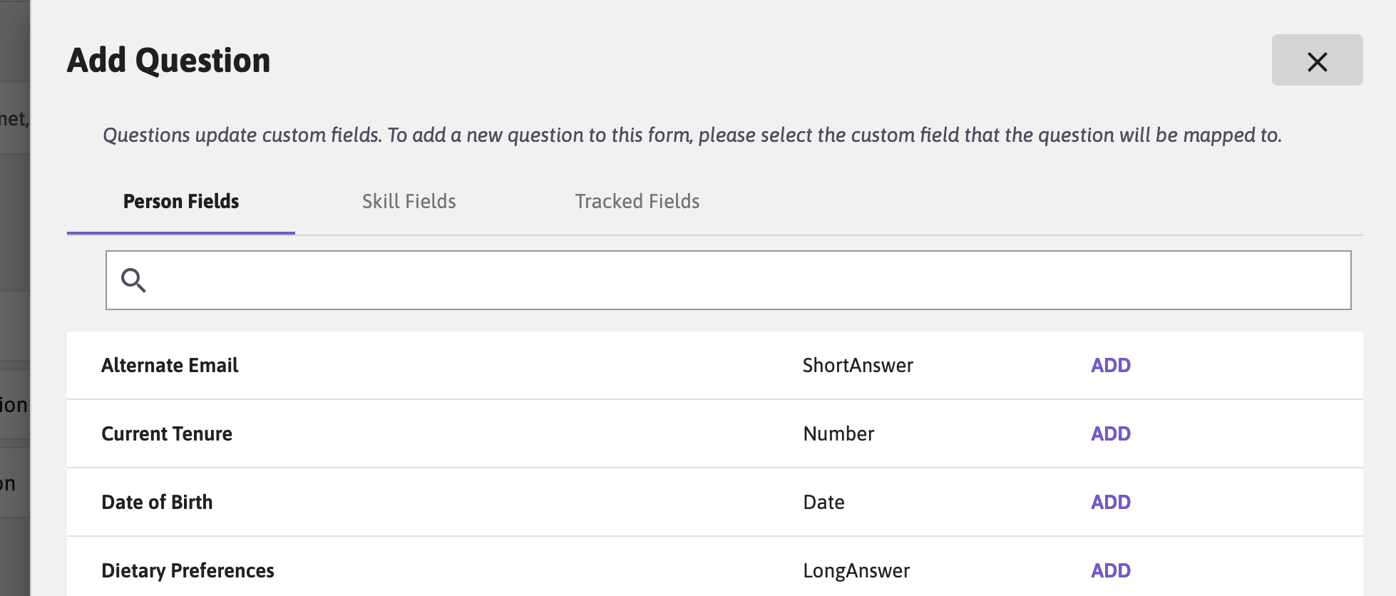 Creating a Team Form – lineup